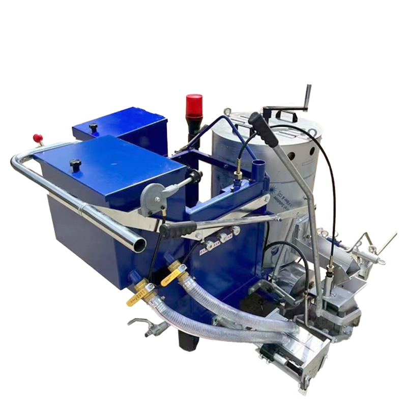 WLX-985ZD Electric thermoplastic convex road marking machine ...